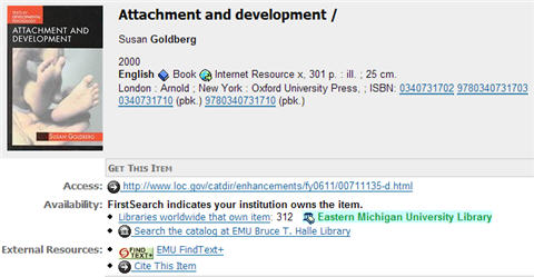 Information Discovery - Education - Eastern Michigan University Library